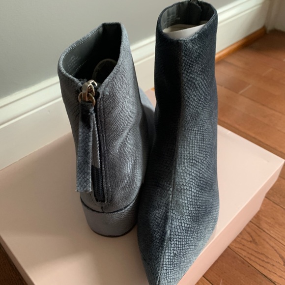 Shoe Dazzle | Shoes | Nib Slate Bluegrat Booties | Poshmark